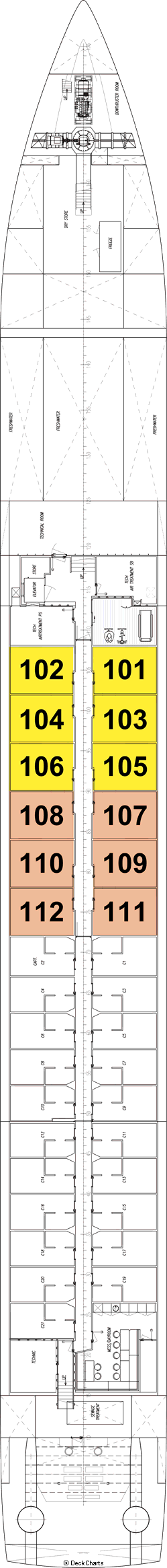 Avalon Poetry II - Deck Plans, Reviews & Pictures - Tripadvisor