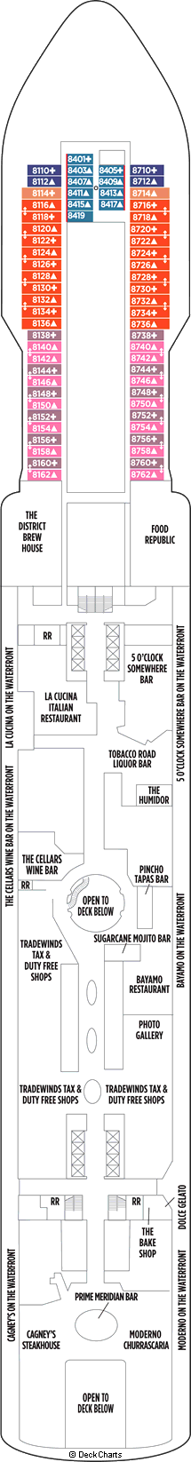 Norwegian Escape Deck 11 Floor Plan | Floor Roma